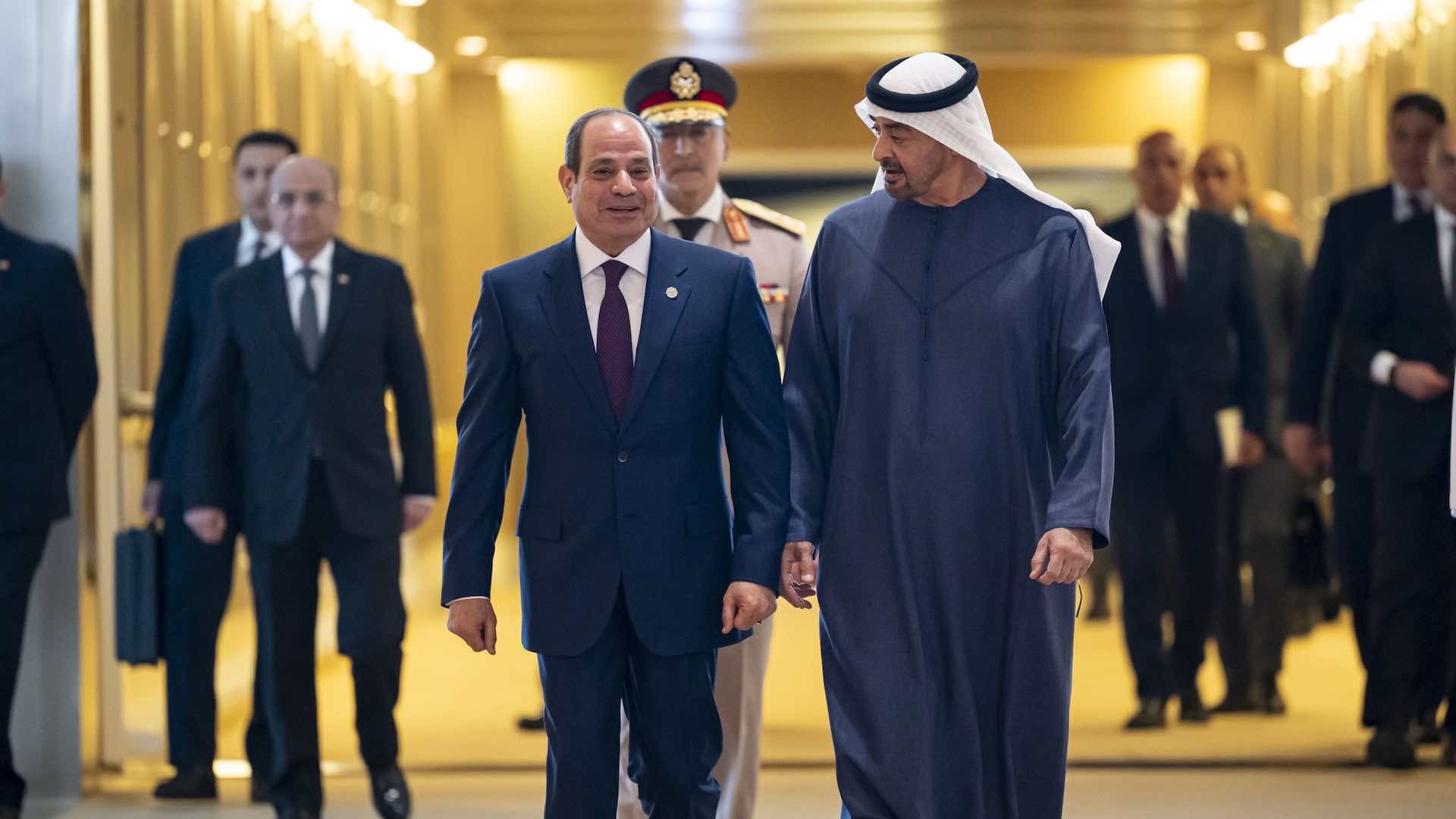 UAE president welcomes Egypt’s El-Sisi in Abu Dhabi - Oman Insider